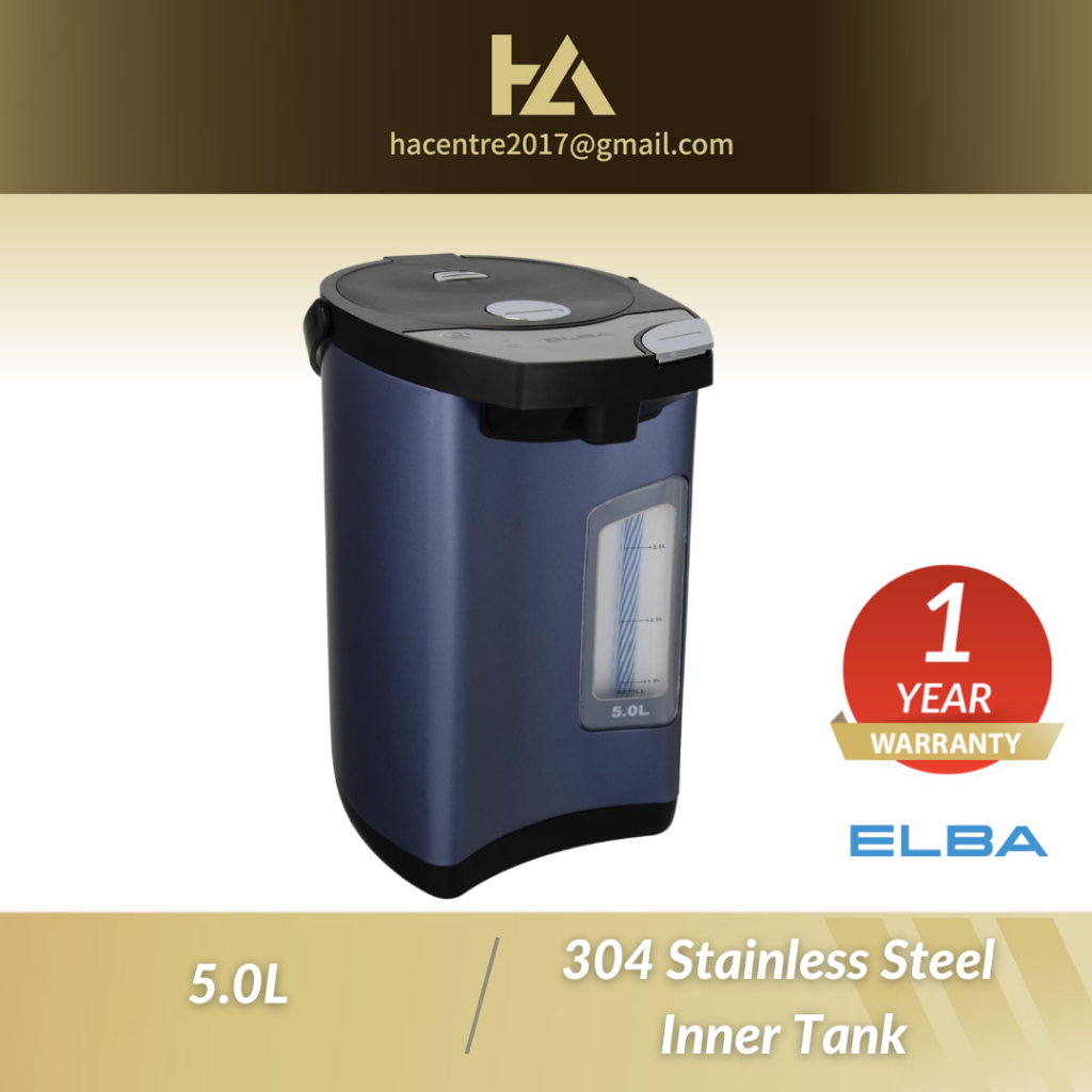 (ฟรี Bubble WRAPPING) Elba 5L Thermo Pot ETPR5092BL 电热水瓶 Pemanas ...
