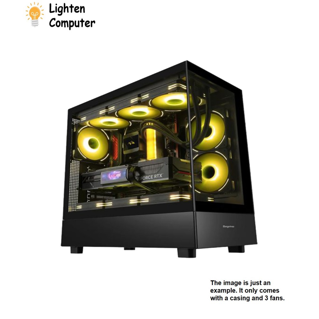 ใหม่ SEGOTEP ENDURA PRO+ Ultimate Gaming Case Full Tower ATX Tempered ...