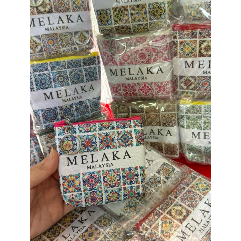 Melaka กระเป๋าที่ระลึก Batik กระเป๋าใส่เหรียญ Budget Dompet Syiling ...