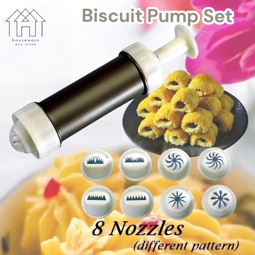 (8 หัวฉีด) Sin Lian Biscuit Pump Set Acuan Pam Set / Press Set Biscuit ...