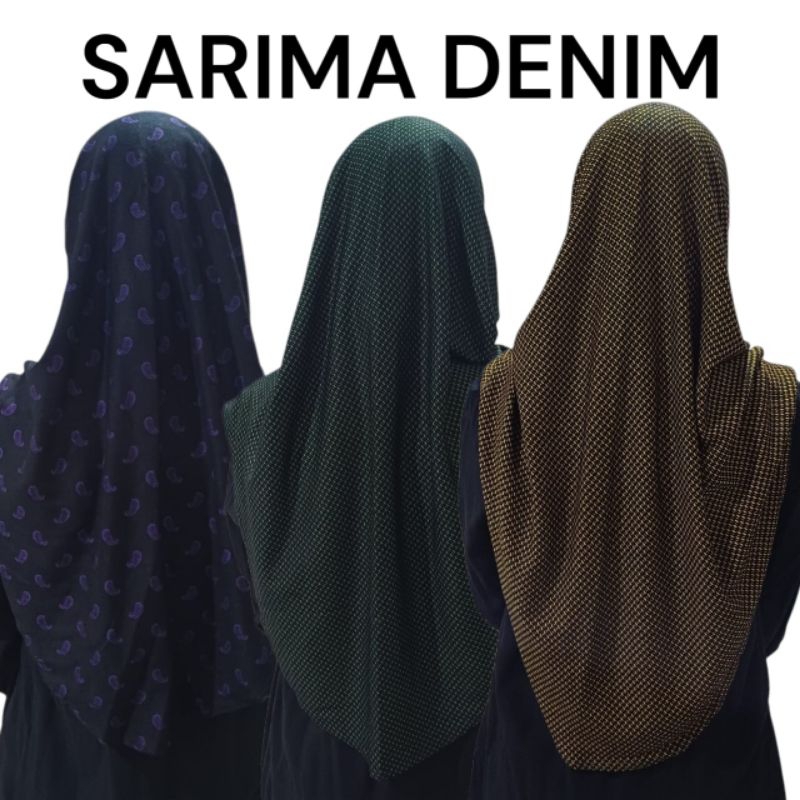 Sarima Denim ผ้าซิ่นไร้เหล็ก สีสุ่ม | Shopee Thailand