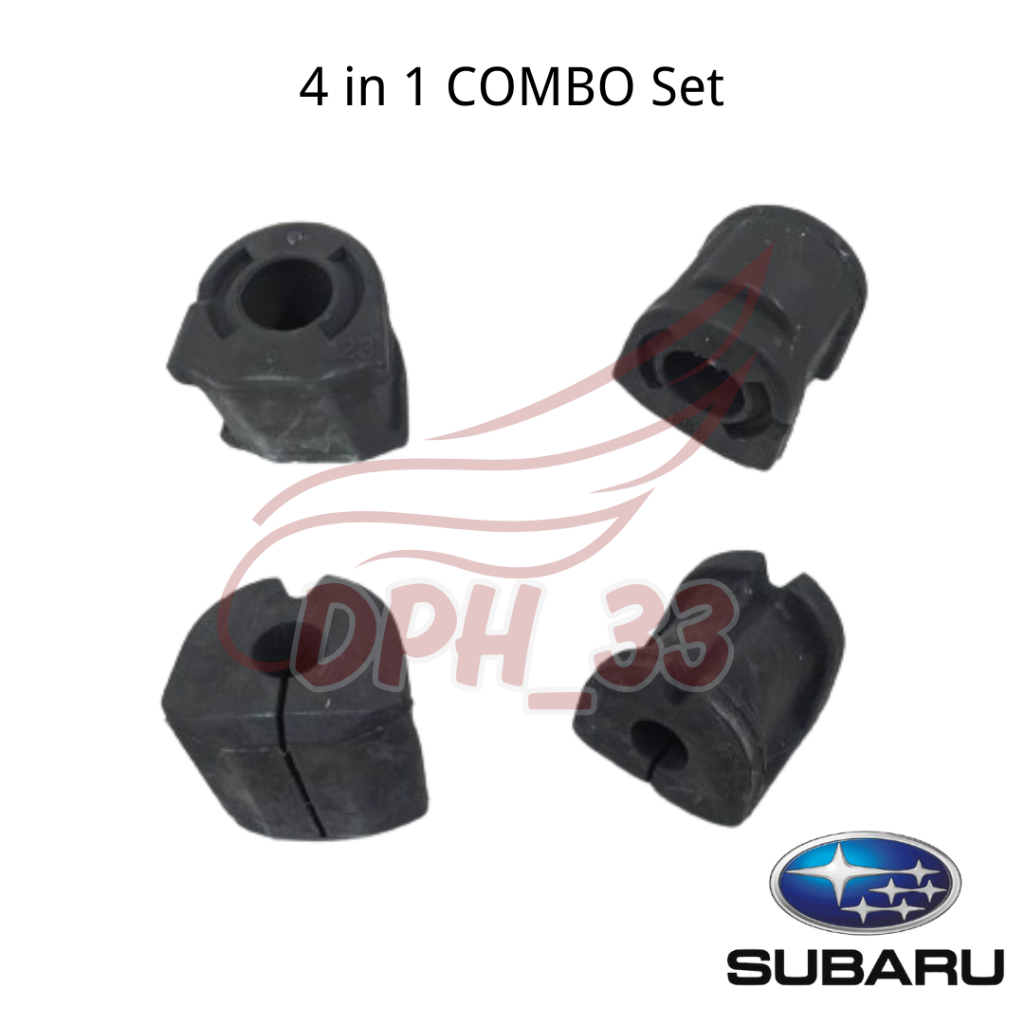[4 IN 1 COMBO SET] OEM ด้านหน้าและด้านหลัง Stabilizer Bar Bush สําหรับ ...