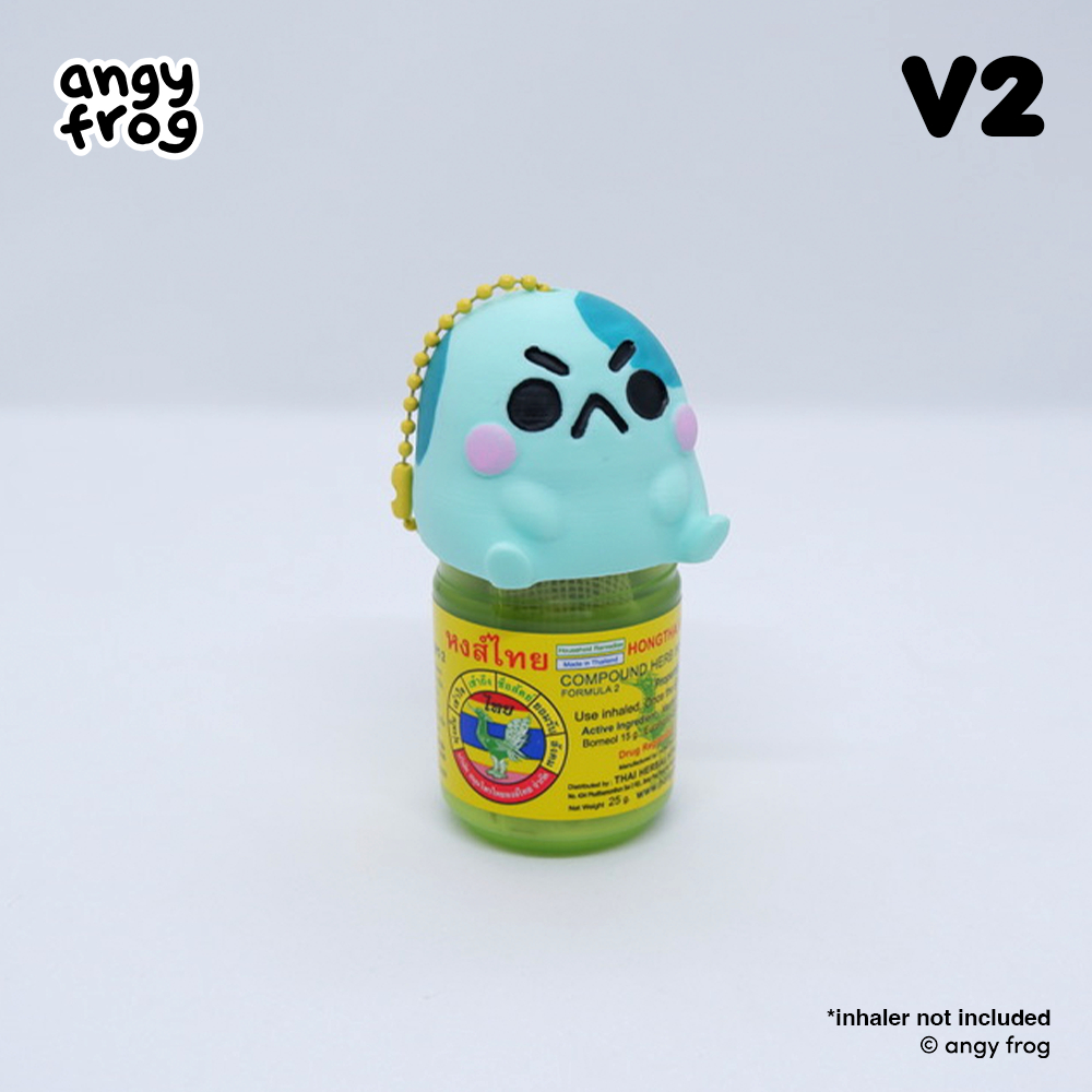 Angy Frog ตัวกบ yadom (Green Hongthai 5g/25g) พวงกุญแจหมวก (ไม่รวม ...