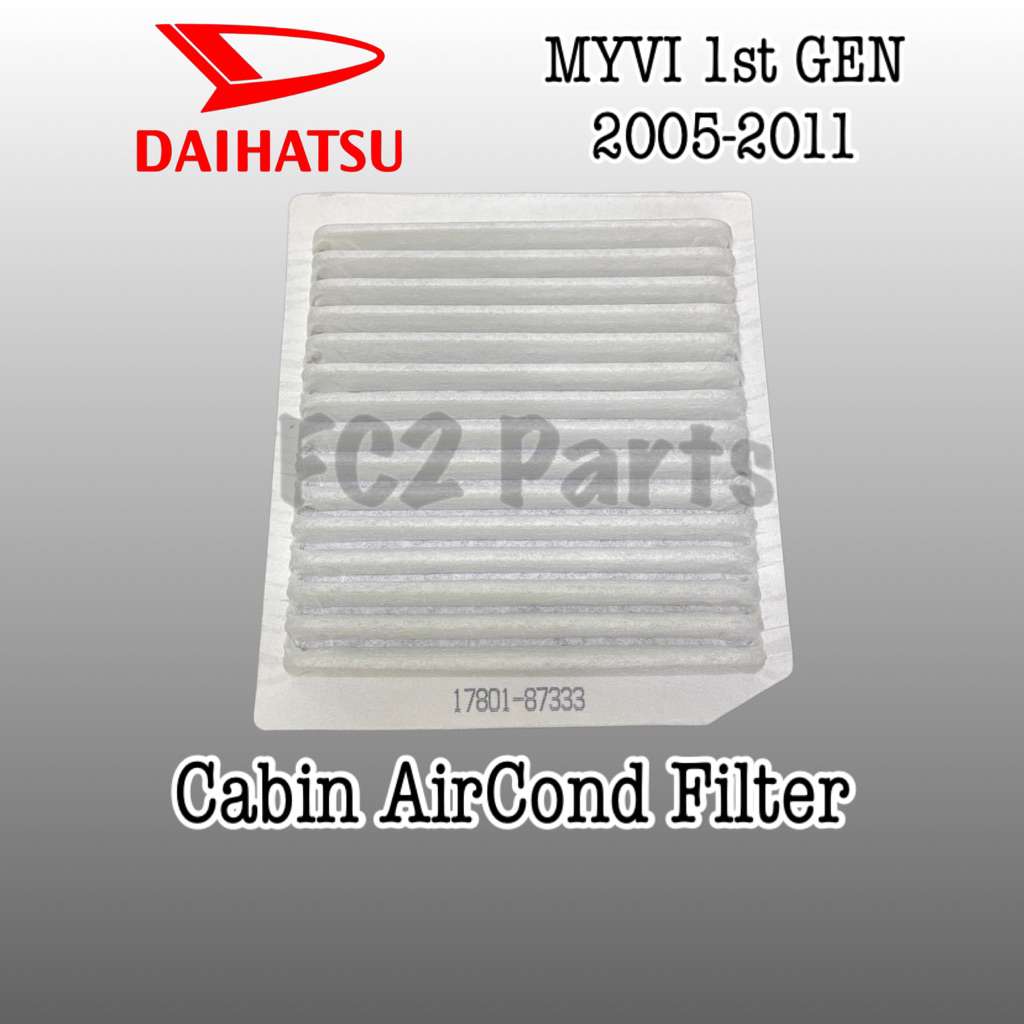 OEM Daihatsu Cabin Filter AirCond Filter Perodua Myvi 1st Gen (2005 ...