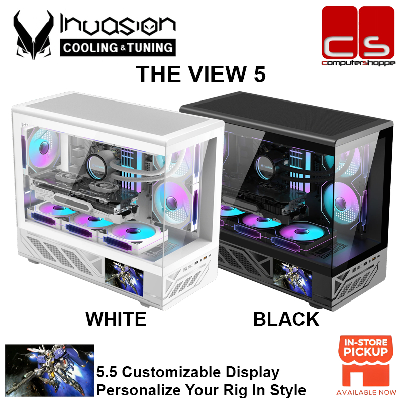INVASION THE VIEW 5 M-ATX (5.5 ปรับแต่งจอแสดงผลของคุณ Rig In Style ...