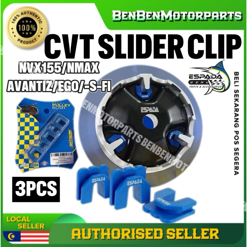 Espada RACING NVX NMAX EGO-FI EGO-S NOUVO-S NOUVO-LC RACING PULLEY CVT ...