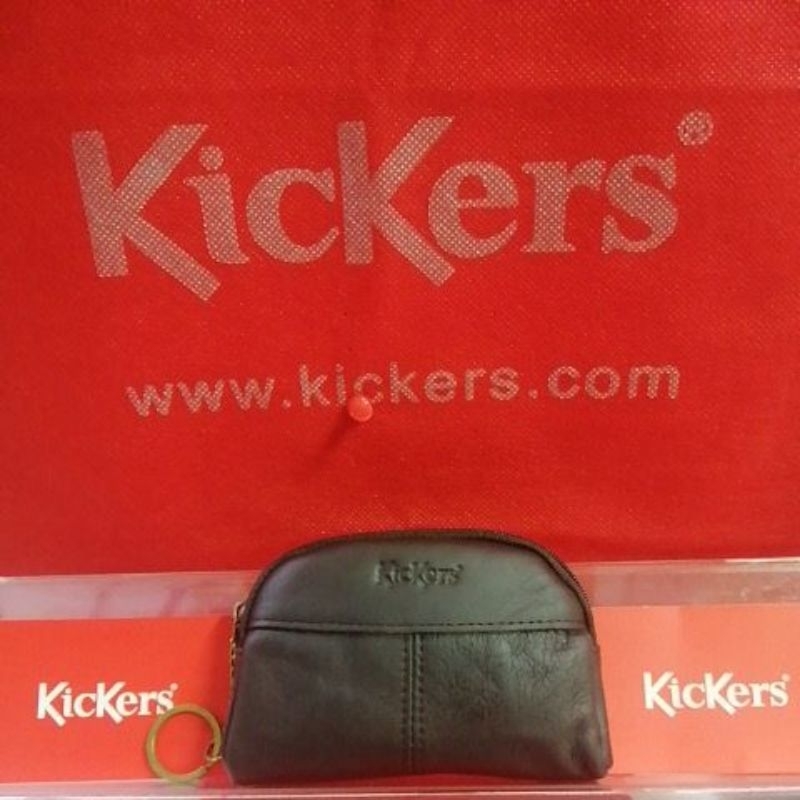Kickers Leather Coin Wallet และ Card Holder Wallet 2Zipper และพวงกุญแจ ...