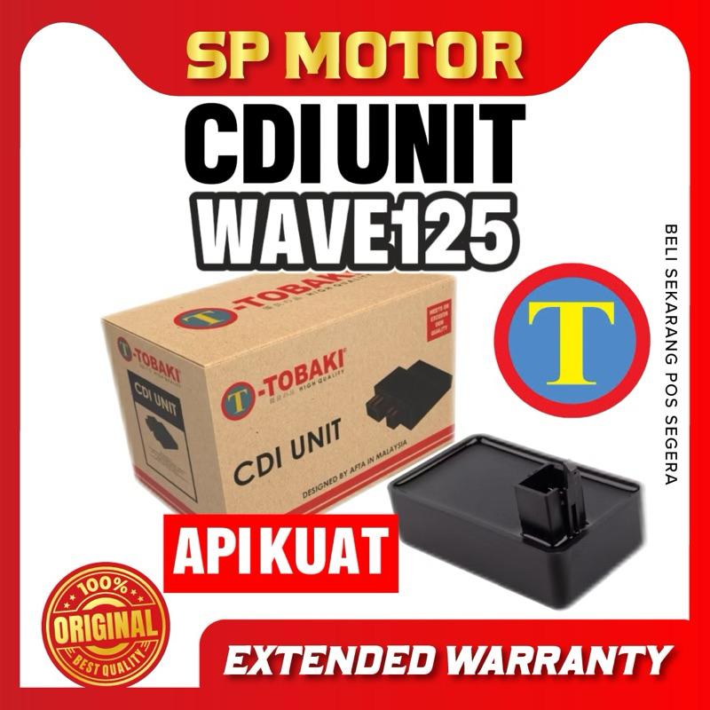Honda WAVE125 CDI UNIT (ST) // WAVE 125 CDI UNIT CI UNIT API KUAT HIGH ...