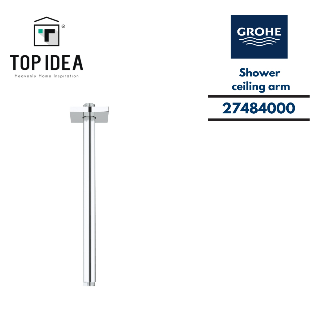 Grohe Rainshower Shower แขนเพดาน 292 มม 27484000 | Shopee Thailand