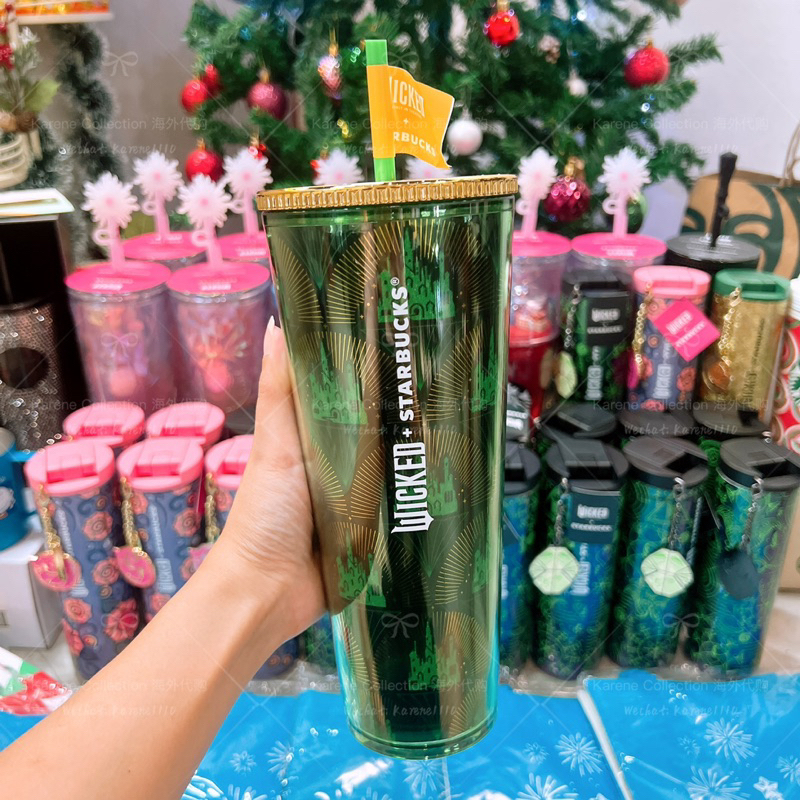 Starbucks Vietnam x Wicked 2024 คอลเลกชันถ้วยเย็น 710ml ประเทศไทย 新加 南星巴克 ซีรีส์ของเหลวถ้วยเย็น ...
