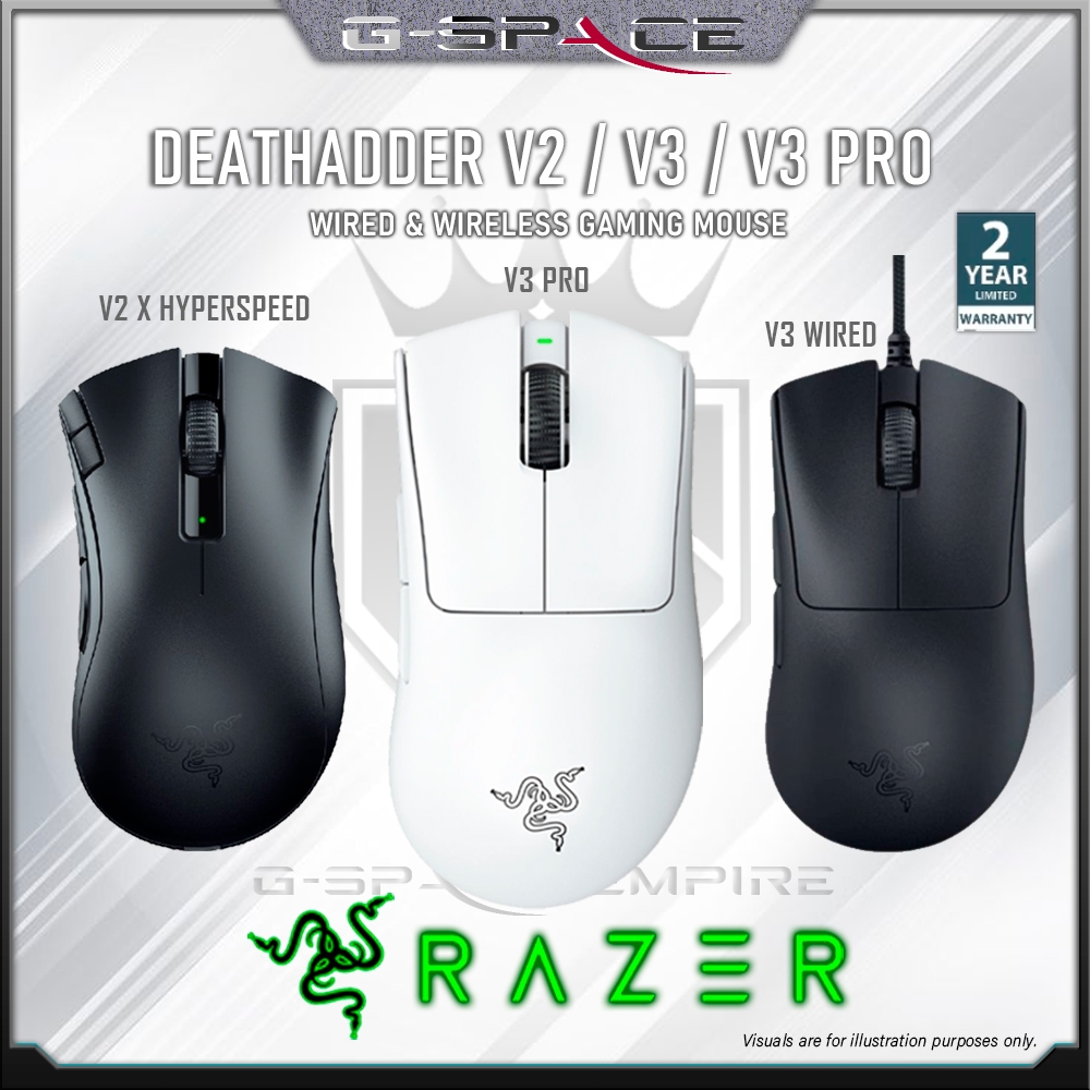 Razer DeathAdder V2 X HyperSpeed / V3 / V3 Pro / V3 เมาส์เล่นเกมไร้สาย ...