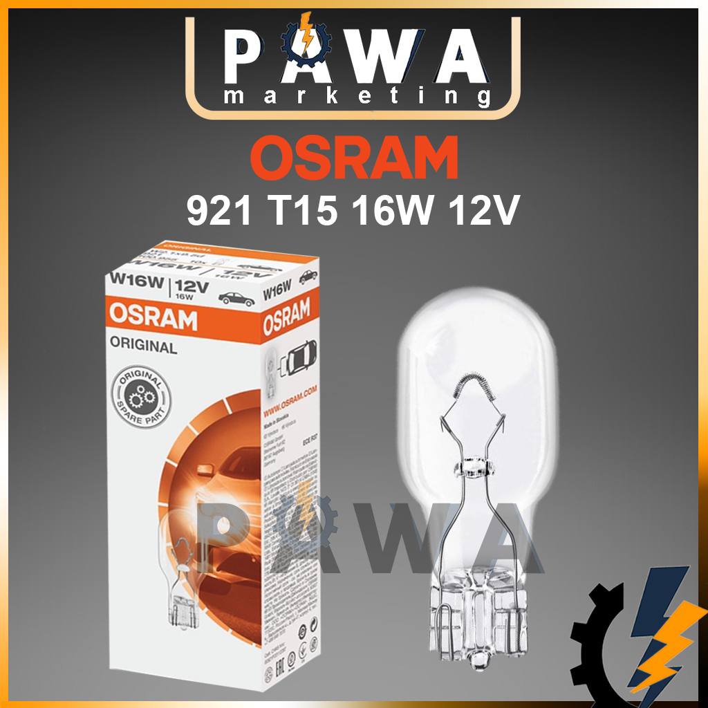 Osram 921 T15 16W 12V เปลี่ยนหลอดไฟเบรกที่สาม | Shopee Thailand