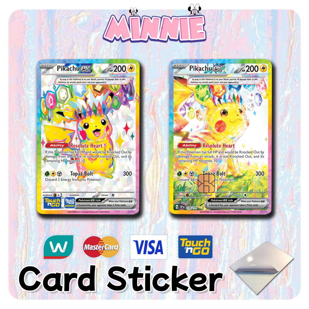 WATSONS [ Pokemon TCG Card ] Touch n Go Card Sticker TNG Card/Watssons ...