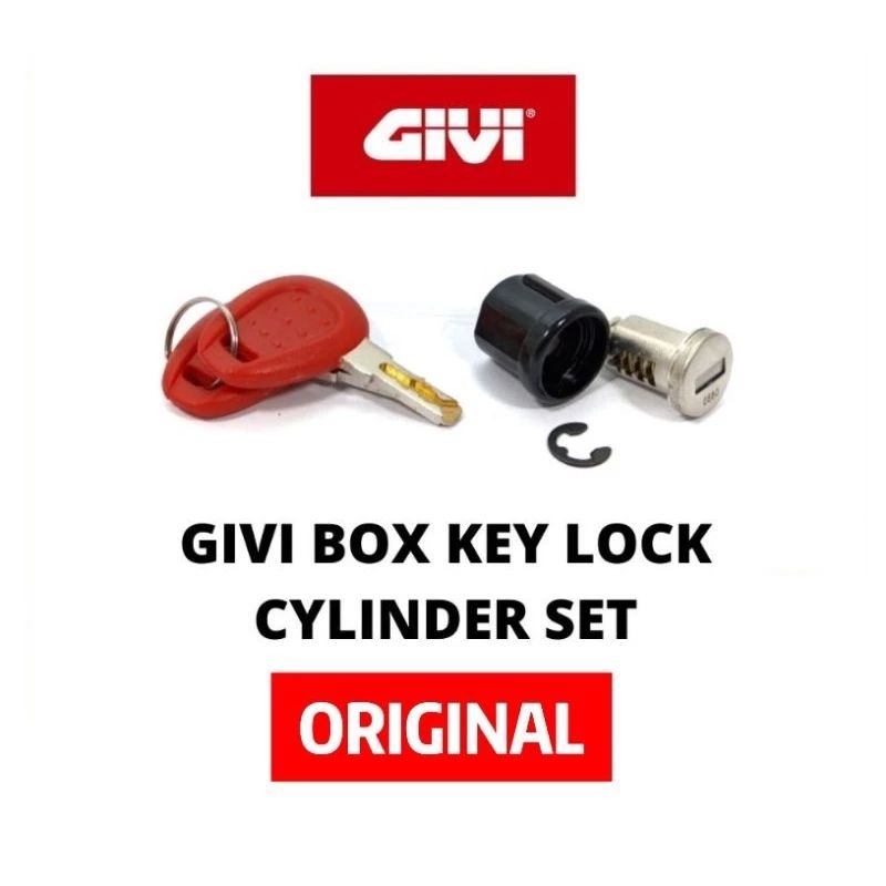 GIVI LOCKSET KUNCI KOTAK GIVI BOX KEY LOCK SET ( Z1565) | Shopee Thailand