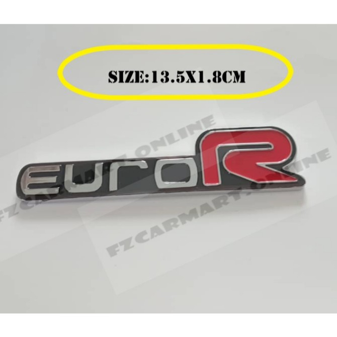 โลโก้ HONDA ACCORD EURO R EMBLEM - (ABS) | Shopee Thailand