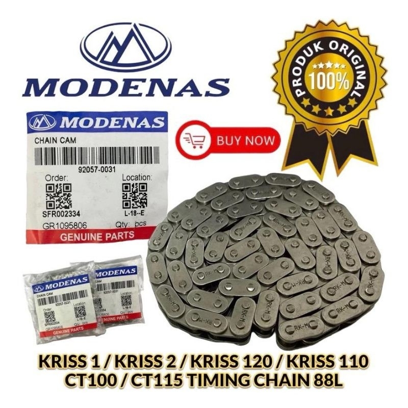 Modenas KRISS 1 KRISS 2 KRISS 110 KRISS 120 CT100 CT115 TIMING CHAIN ...