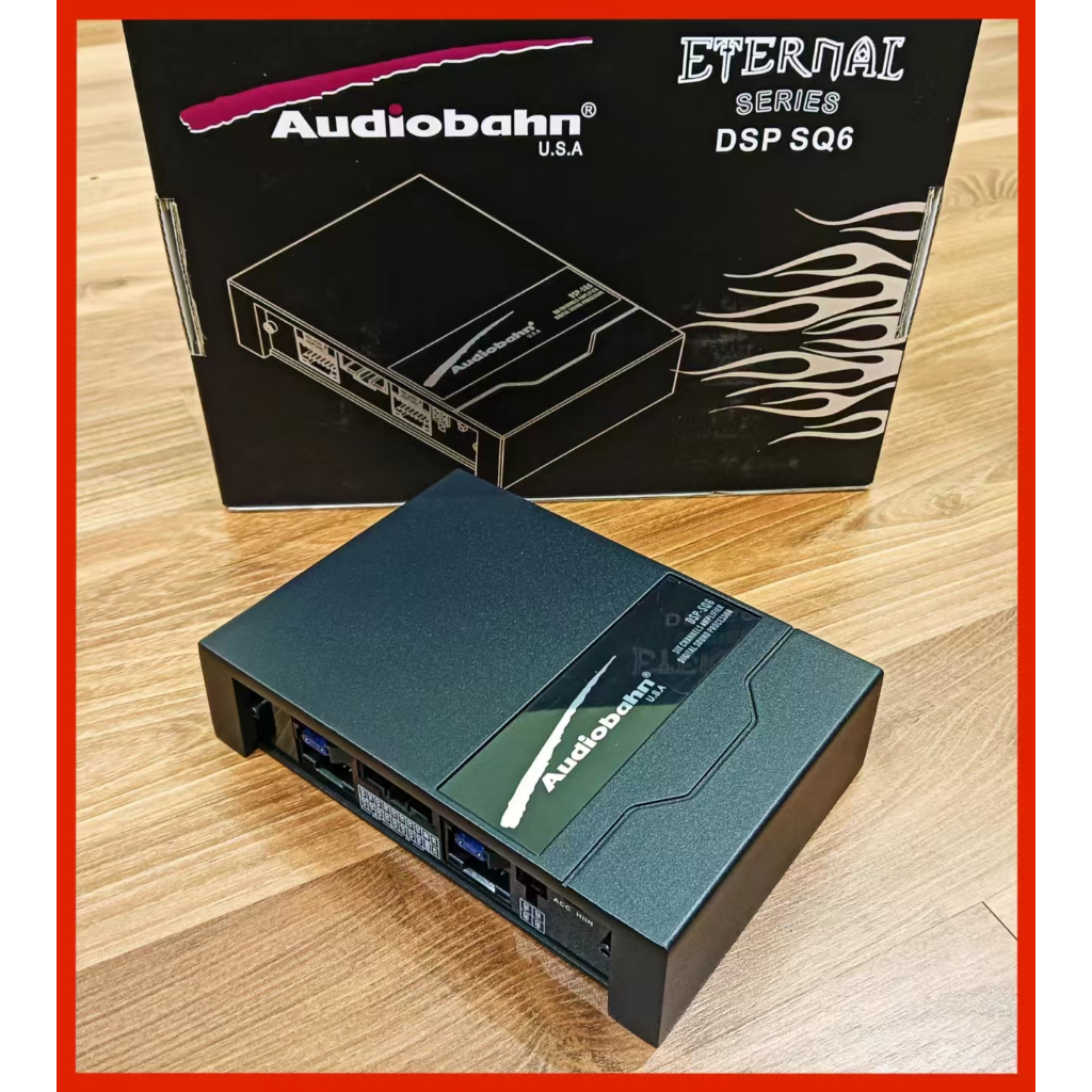 Audiobahn [DSP-SQ6] 6 Channel DSP Amplifier 31 Band EQ โปรเซสเซอร์เสียง ...