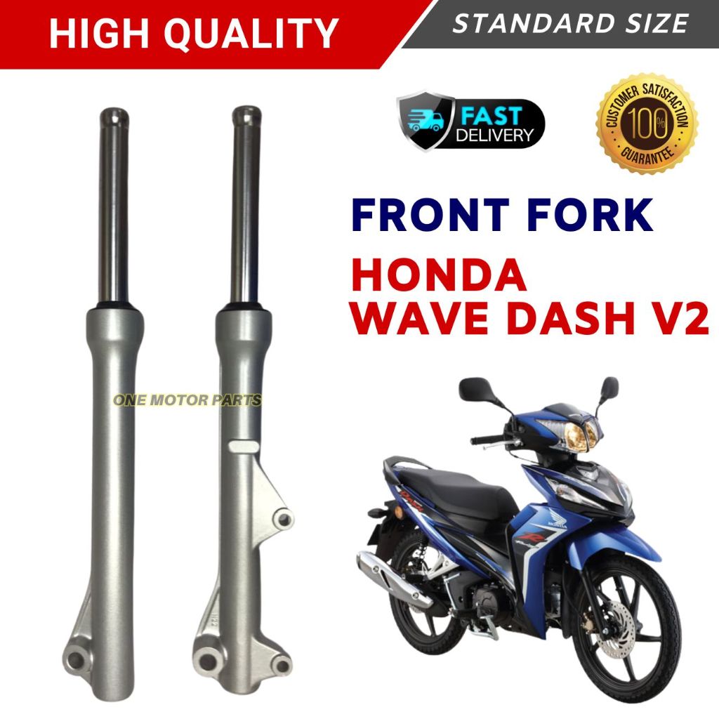 Honda Wave Dash V2 ชุดโช้คอัพส้อม Depan Standard OEM มอเตอร์ส้อม ...