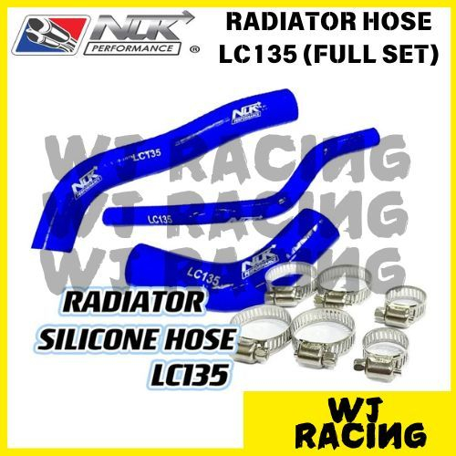 Nlk RADIATOR RACING HOSE LC135 RADIATOR HOSE RACING SILICONE | Shopee ...