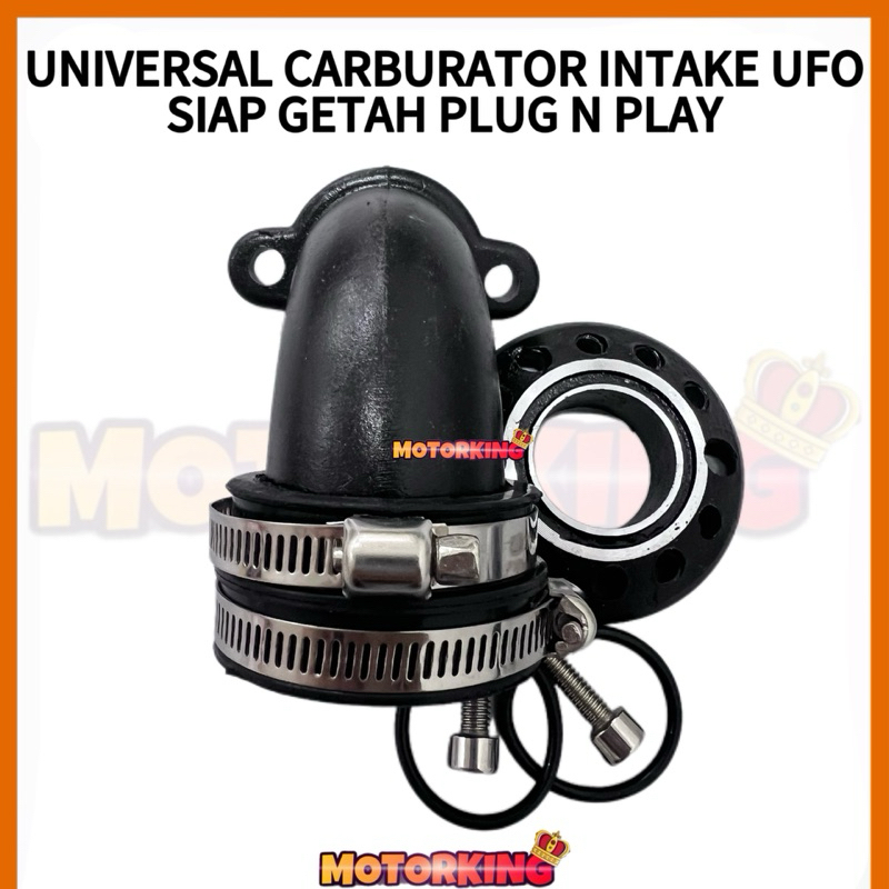 Ufo GETAH UNIVERSAL CARBURATOR INTAKE UFO SIAP GETAH PLUG N PLAY ...