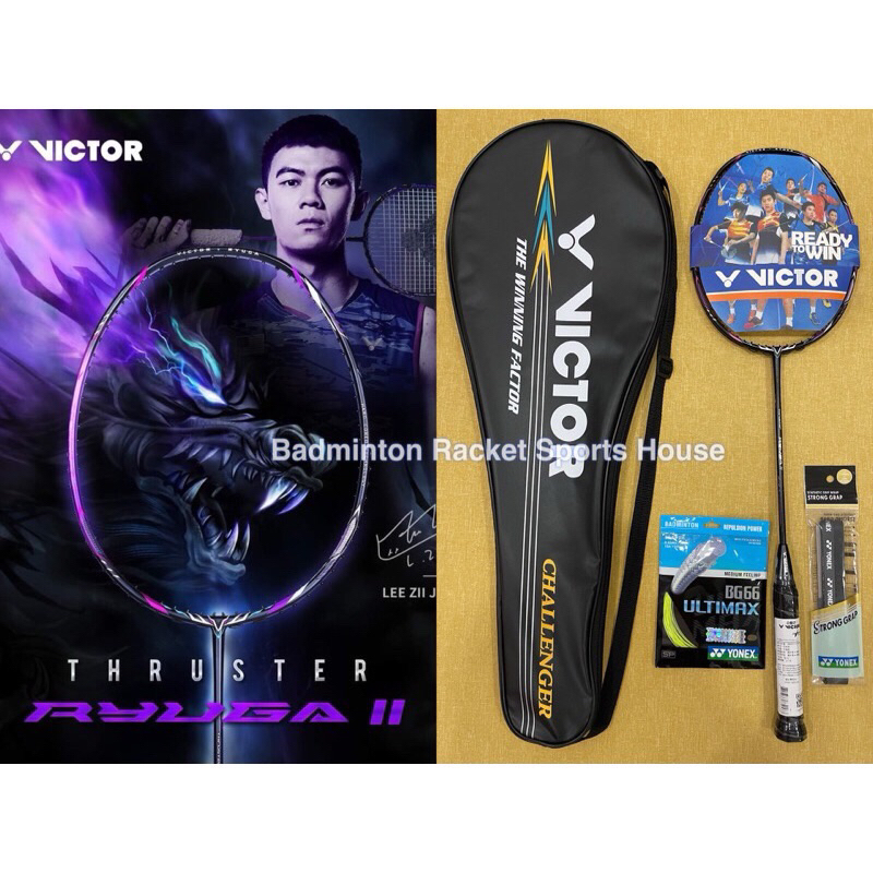 Victor THRUSTER RYUGA II BADMINTON CKET 4U5G | Shopee Thailand