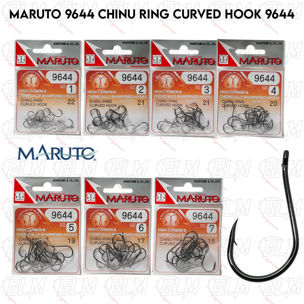 Maruto 9644 CHINU-RING CURVED HOOK | Shopee Thailand