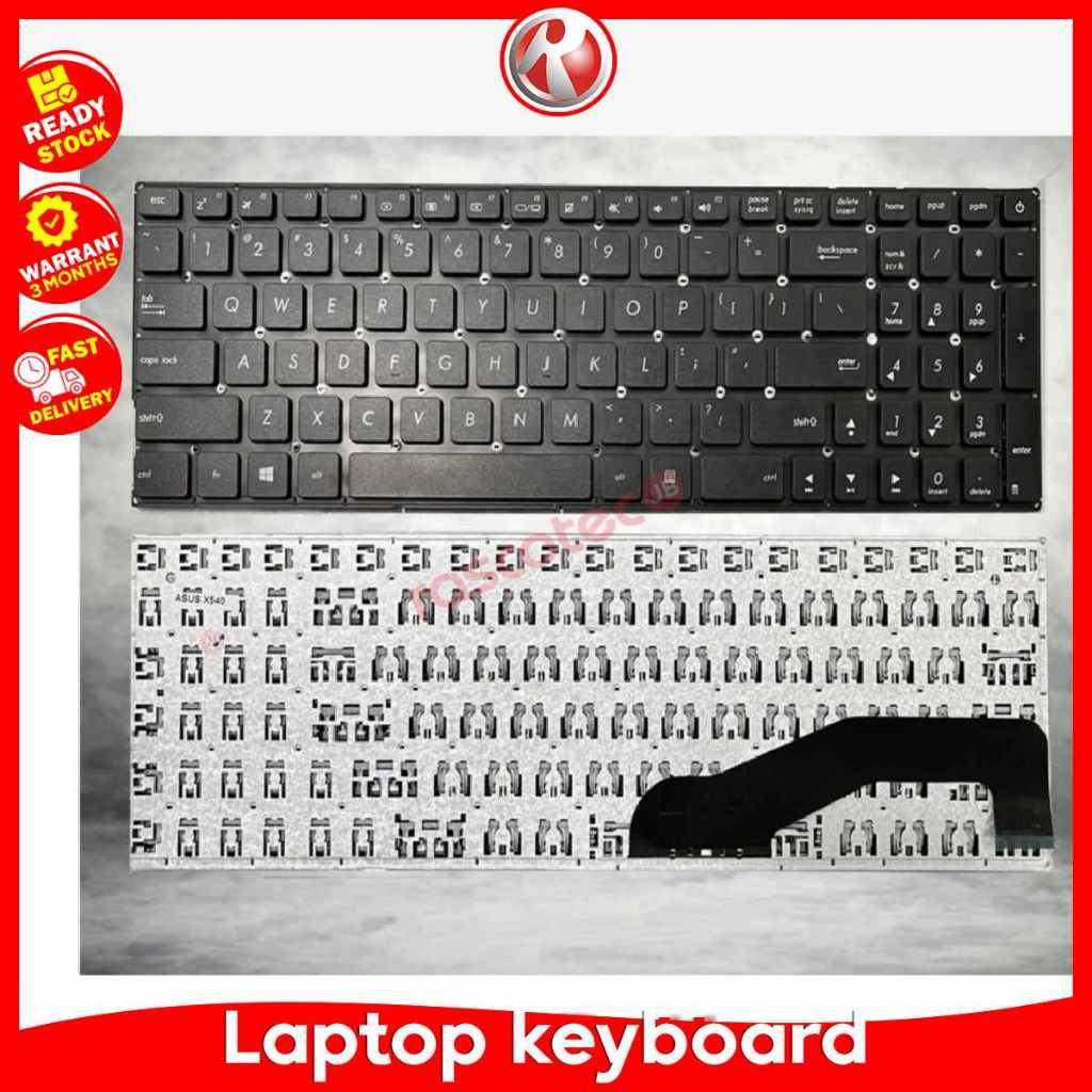 คีย์บอร์ด ASUS X540 X540L X540LA X540LJ X540S X540SA X540SC X544 ...