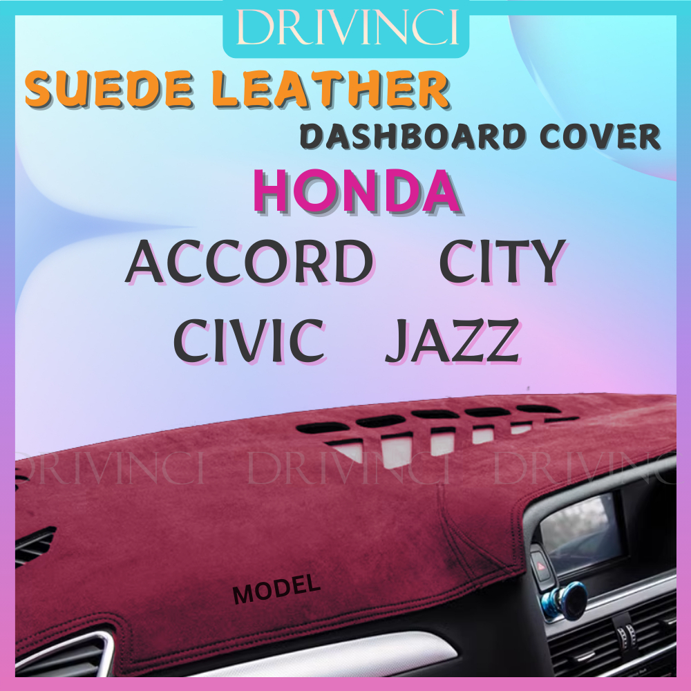 HONDA Accord Jazz Fit City GN GD GM Civic FC FB FD FE Suede Leather ...