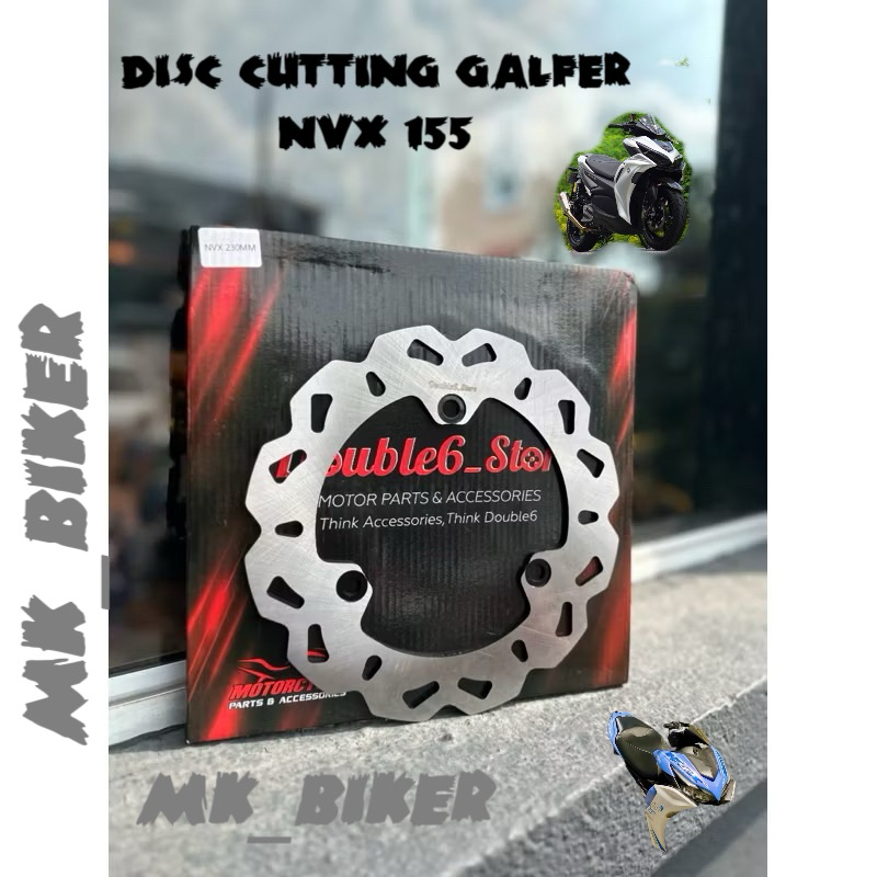 GALLER แผ่นดิสก์ NVX155 NMAX155 RACING R4 NVX NMAX เบรคแผ่นดิสก์ 4 มม. ...