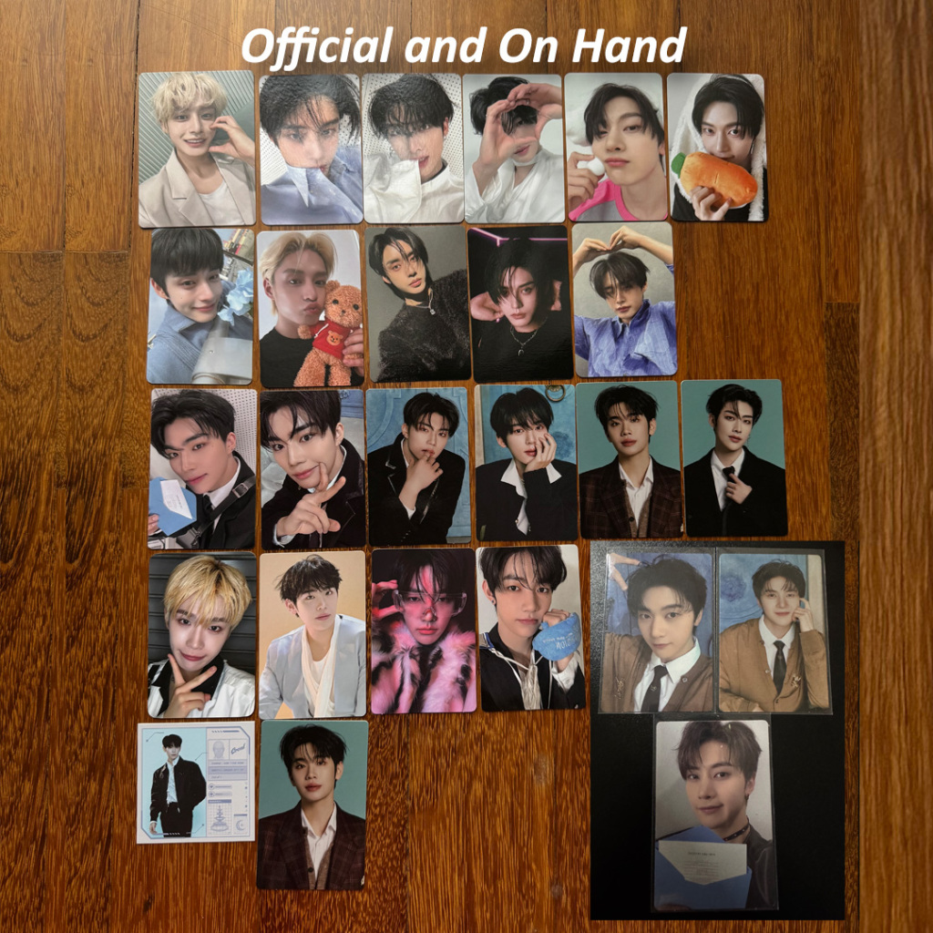 ZB1 Zerobaseone Official Photocard POB PC Blue Paradise PRESENT Cinema Paradise Ricky Jiwoong ...