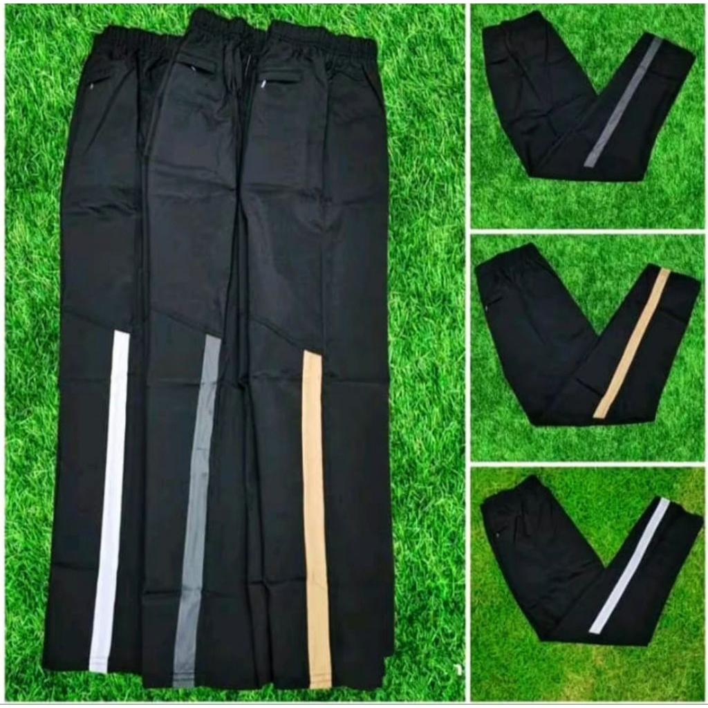 TRACKSUIT SUKAN ผู้ชายผู้หญิง SELUAR TRACK SUIT SLIM FIT | Shopee Thailand