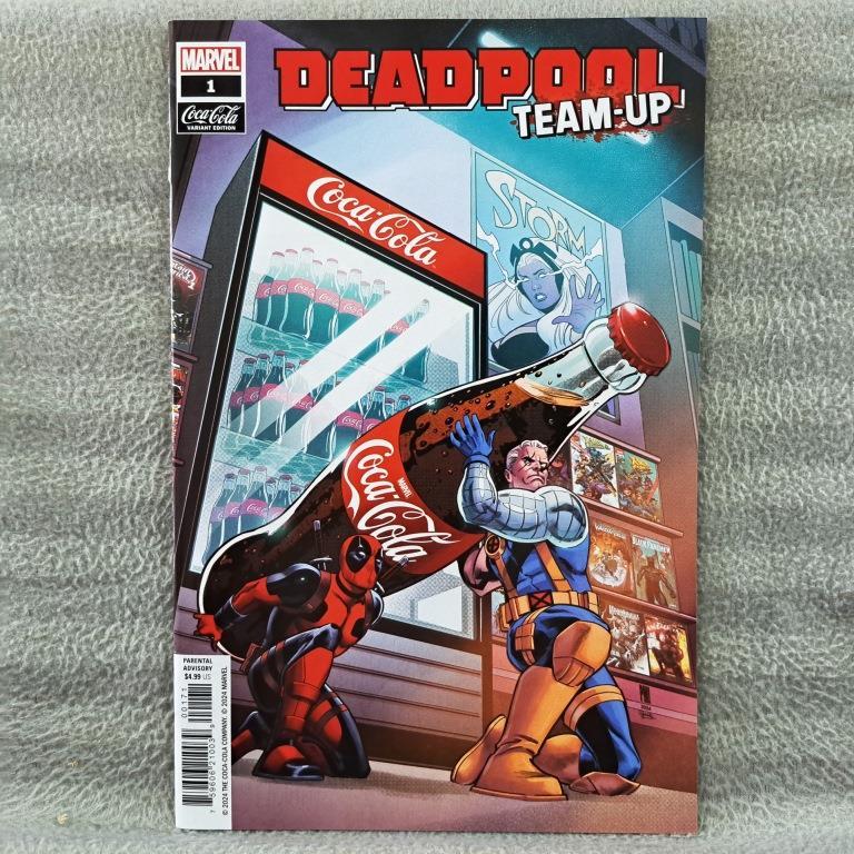 Deadpool Team-Up 1 Coca-Cola Variant (2024 Marvel Comics) Rob Liefeld ...
