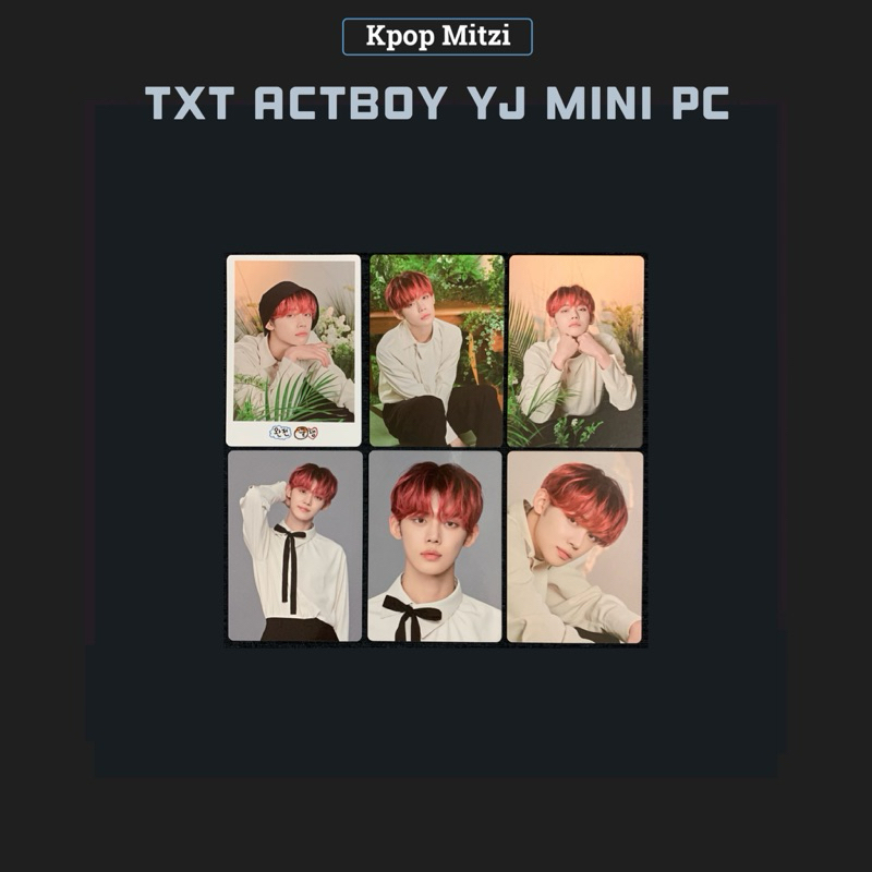 Official) TXT ACT BOY YEONJUN MINI PHOTOCARD | Shopee Thailand