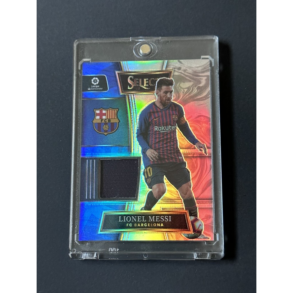 2022-23 Panini Select La Liga LIONEL MESSI Player-Worn Patch Relic ...
