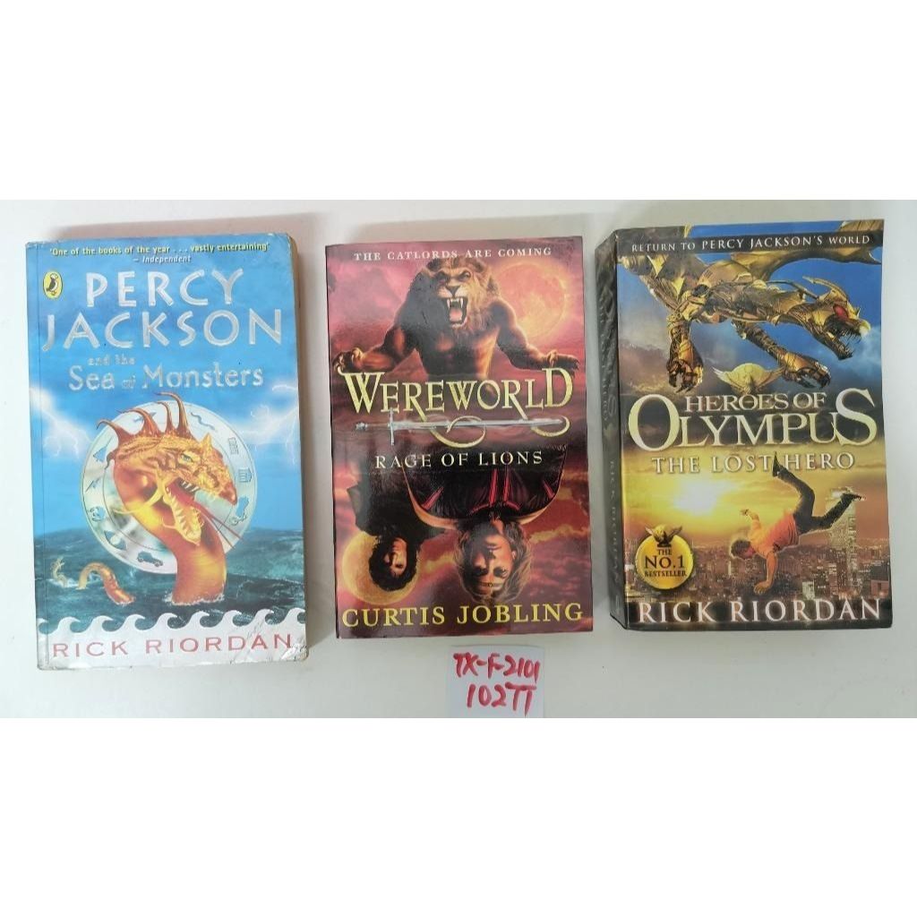 3-in-1 Bundle PrelovedFiction Percy Jackson And The Sea Of Monsters ...