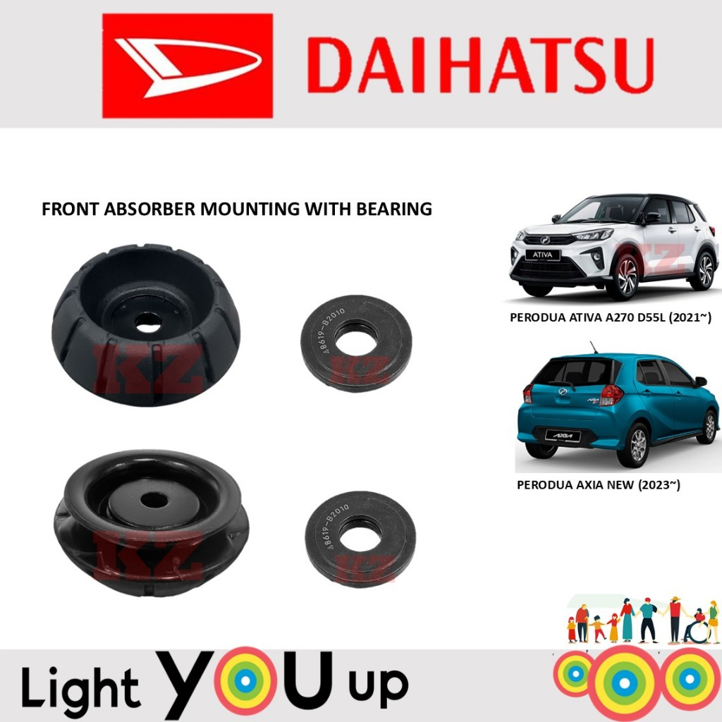 Perodua ATIVA A270 2021~AXIA NEW 2023~-4 IN 1 -FRONT ABSORBER MOUNTING ...