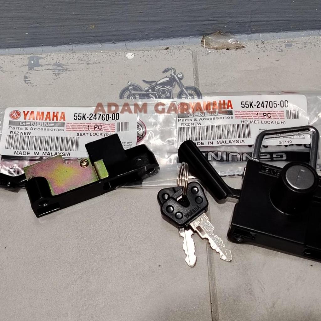 ล็อคที่นั่ง Kunci ที่นั่ง KIRI DAN KANAN Yamaha RXZ Yamaha RXZ Kunci ...