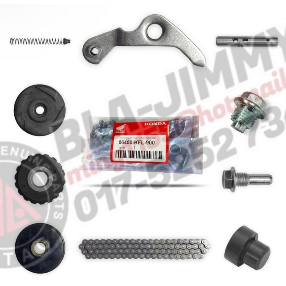 Ex5-class 1 ชุดโซ่ลูกกลิ้งไทม์มิ่ง [10 in 1] rantai cmall satu set moto ...