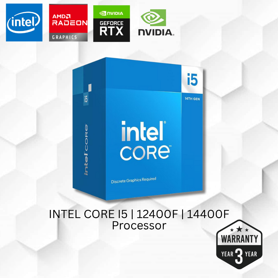 ใหม่เอี่ยม INTEL CORE i5 12th/14th GEN [12400F/ 14400F] พร้อมการรับ ...