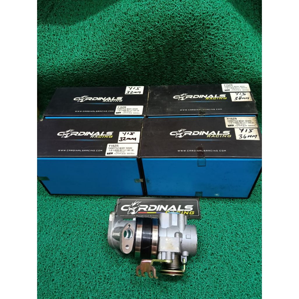 เสนอ CARDINALS RACING Y15ZR V1 V2 RACING THROTTLE BODY 32MM / 36MM ...