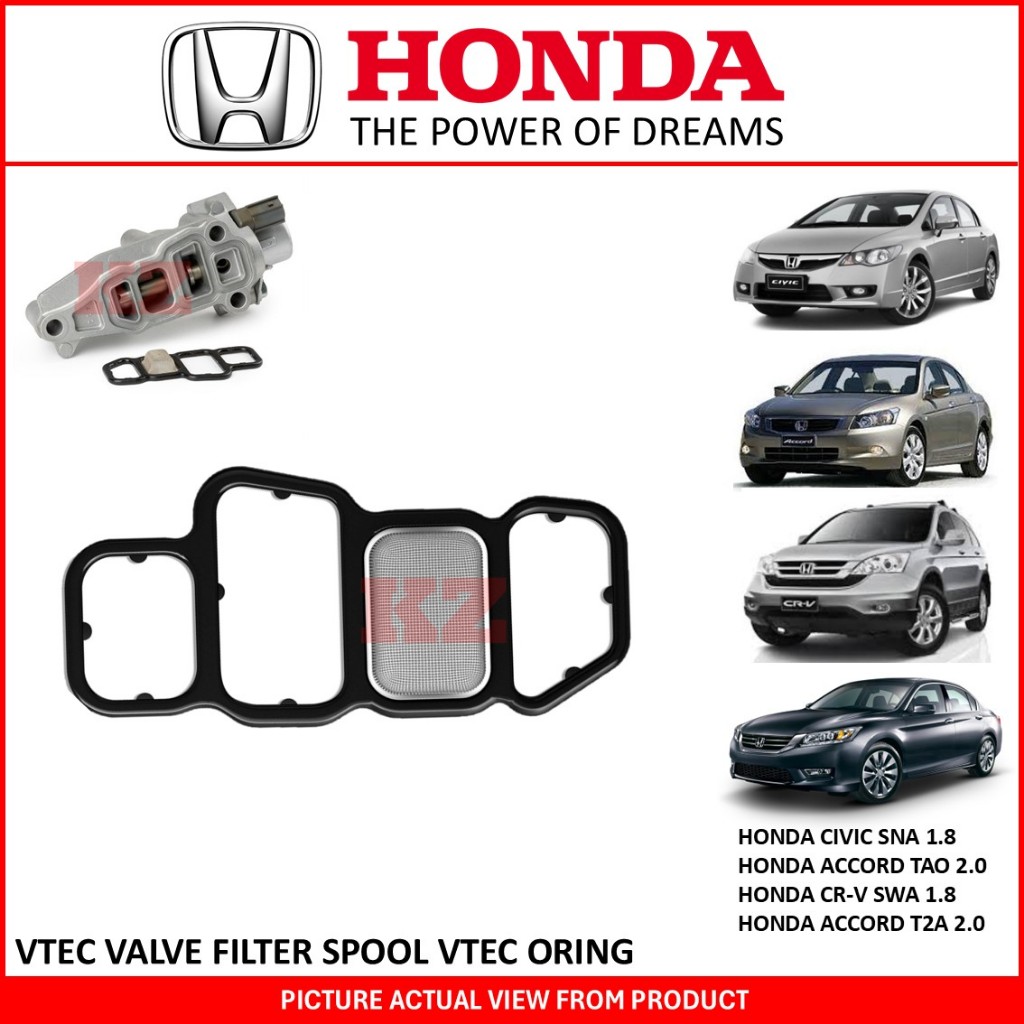 HONDA CIVIC SNA 1.8 ACCORD TAO 2.0 CRV SWA HONDA VTEC SPOOL กรองวาล์ว O ...