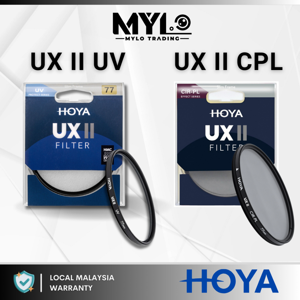 Hoya UX ii UV Filter HMC WR เคลือบฟิลเตอร์เลนส์ | Shopee Thailand