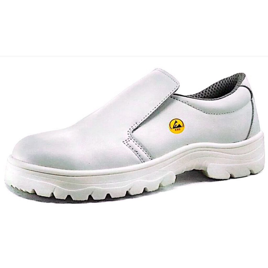 Anti-Static Safety Shoe White Cleanroom ESD White Safety Shoe ...