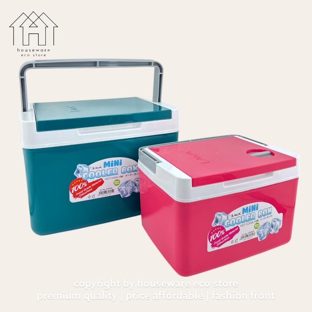 Lava Mini Ice Bucket Cooler Box Ice Box Picnic Box Baldi Ais Tong Ice ...