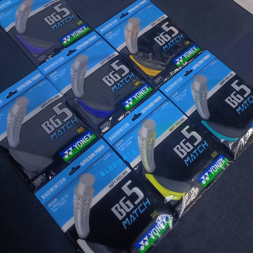 สายแบดมินตัน YONEX BG5 MATCH | Shopee Thailand