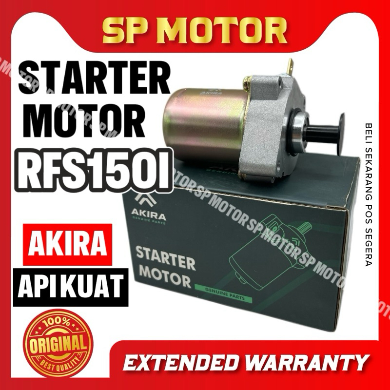 Honda RFS150 STARTER มอเตอร์มาตรฐาน API KUAT TAHAN STARTOR มอเตอร์ ...