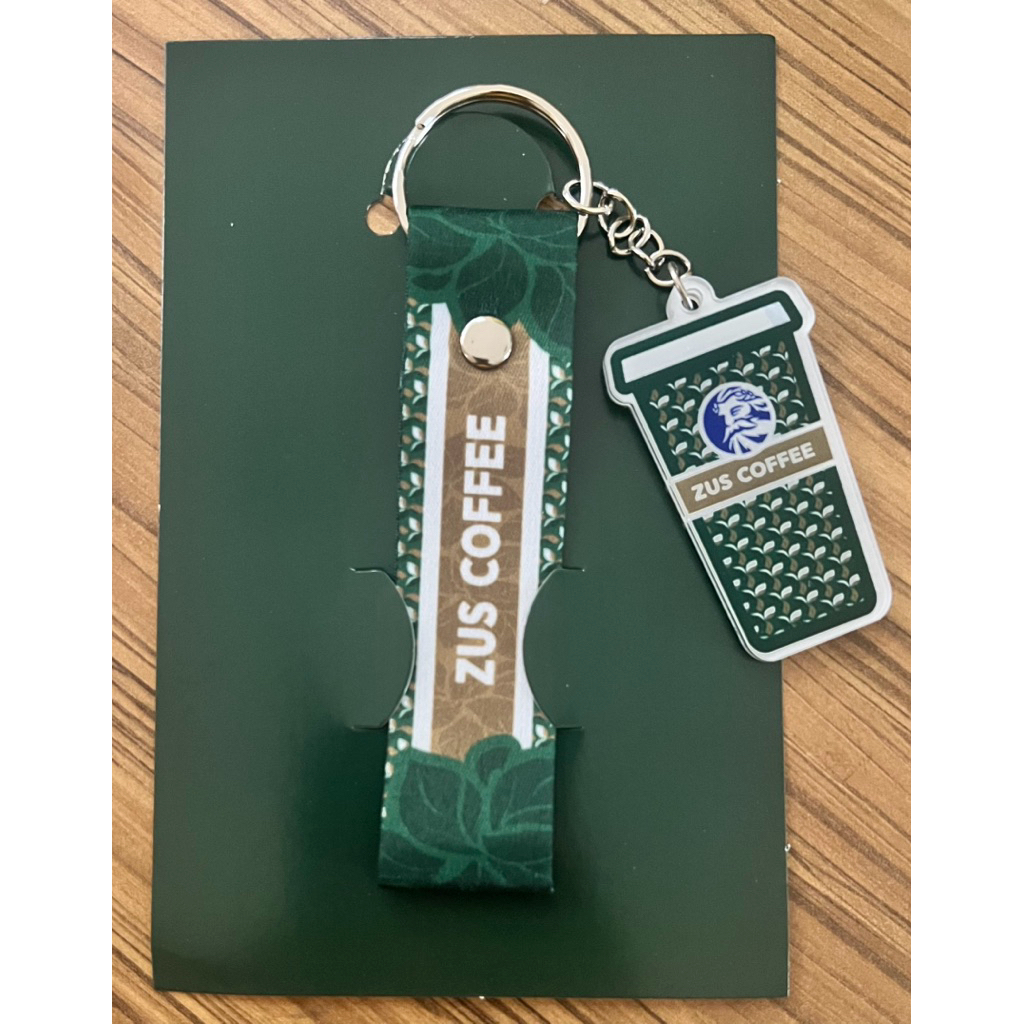 Zus Coffee Key Chain Zus Milk Tea Key Chain ทั้งด้านดีไซน์เดียวกัน ร้าน ...