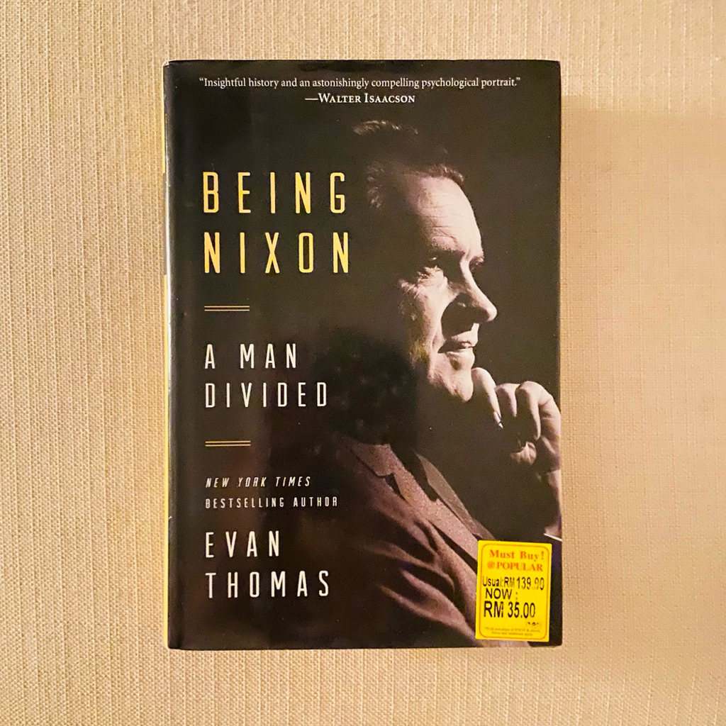 (ปกแข็ง) Being Nixon A Man Divided Evan Thomas หนังสือชีวประวัติมือสอง ...