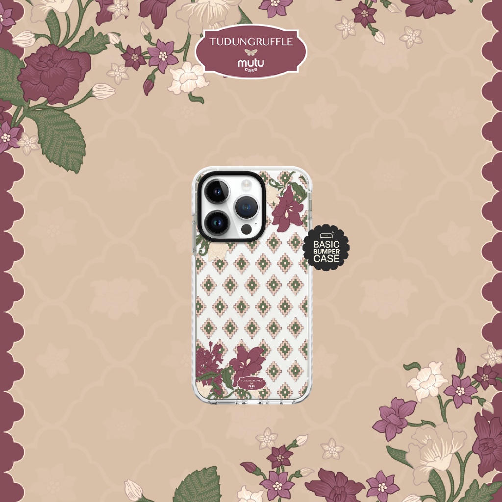 Serumpun Rona - Tudungruffle x Mutu Case (ขับเคลื่อนโดย Basic Bumper) เข้ากันได้กับ iP16PROMAX ...