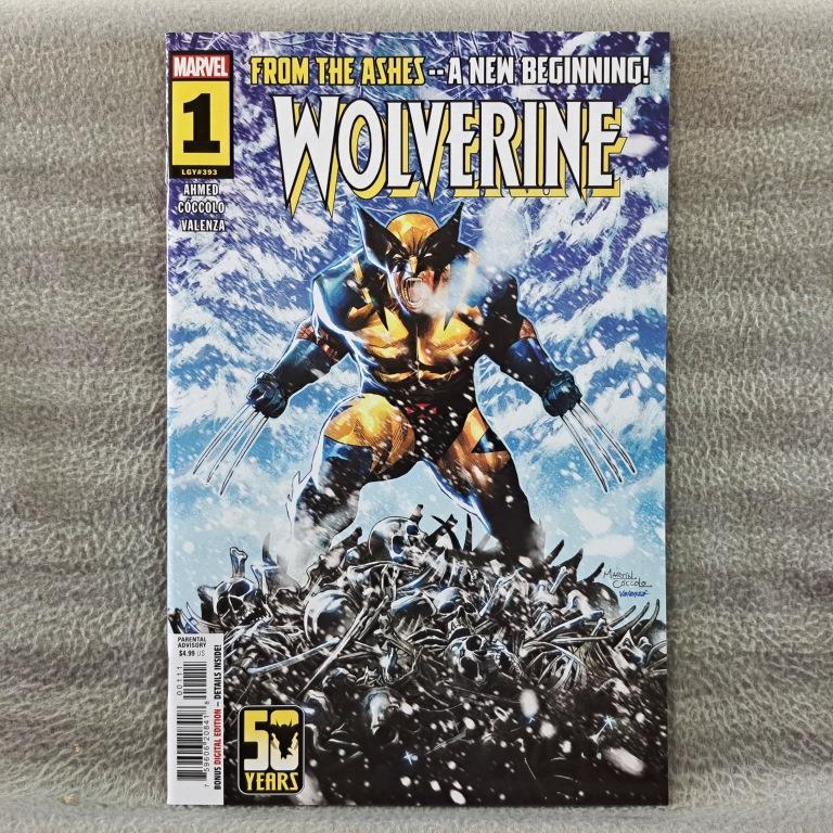 Wolverine 1 (2024 Marvel Comics) Saladin Ahmed, Martin Choccolo (X-Men ...